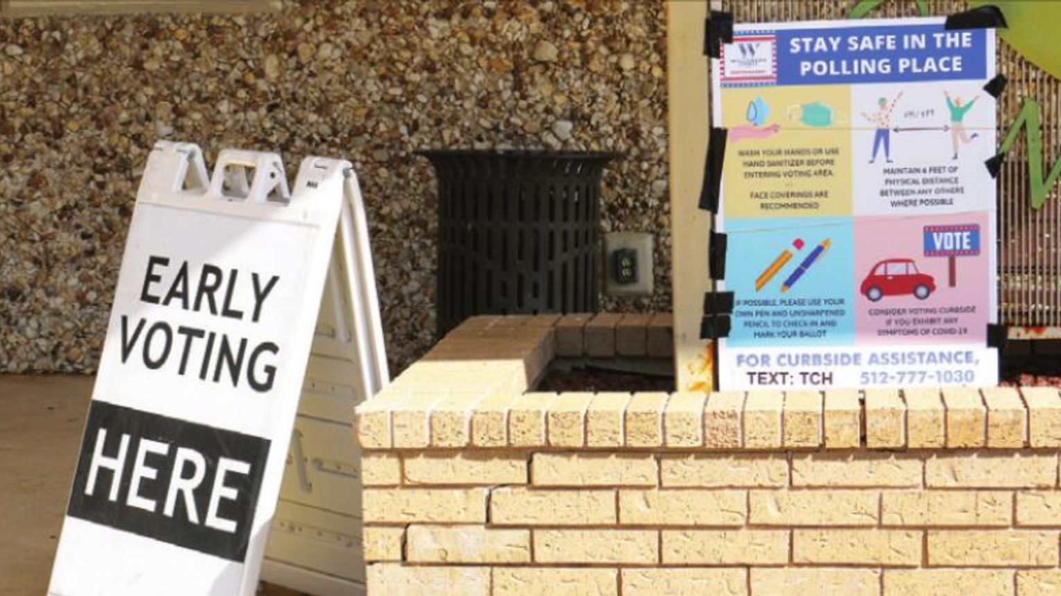 Early voting starts late in Taylor