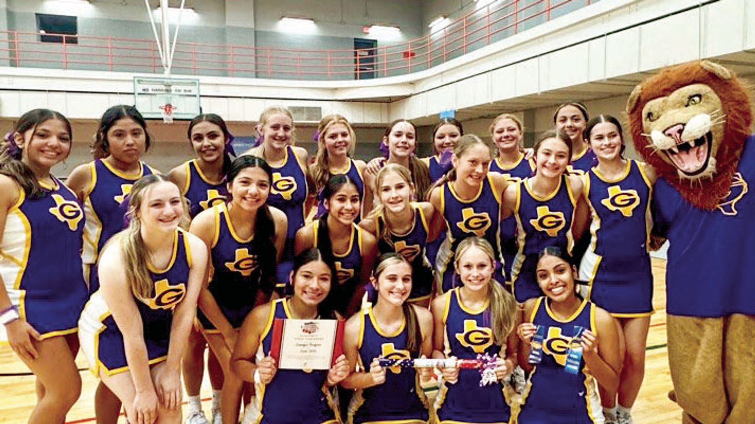Granger cheer teams earn honors