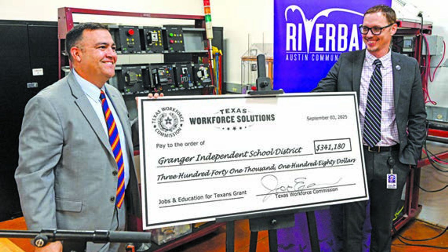 Grant powers up Granger ISD welding program