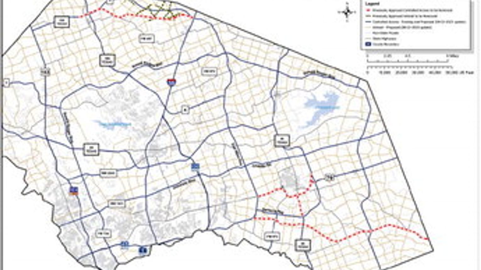 Highway 95 rerouted in county plan