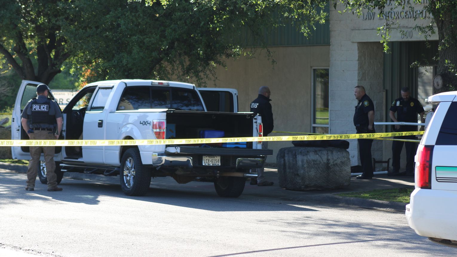 Man dead after self-inflicted injury at police department