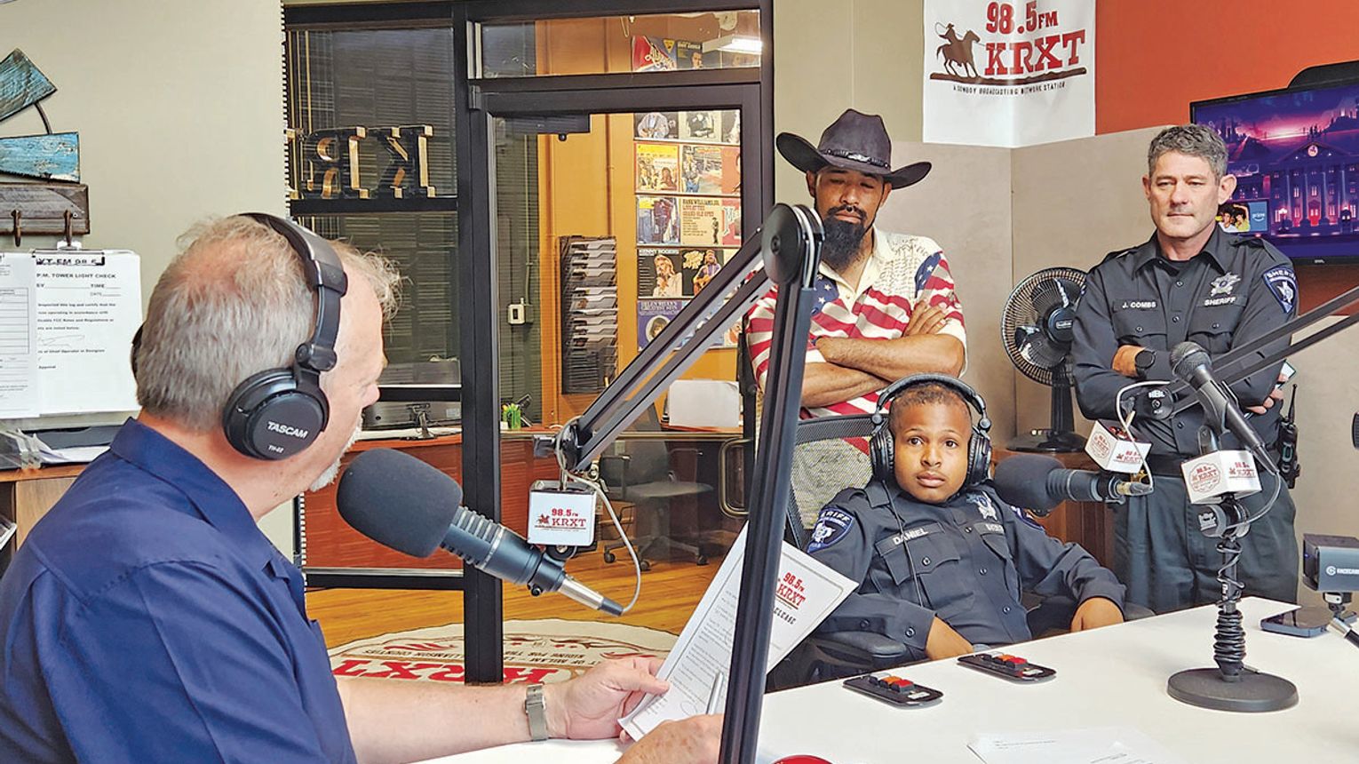 Nationally recognized cancer survivor ‘DJ’ Daniel visits Taylor