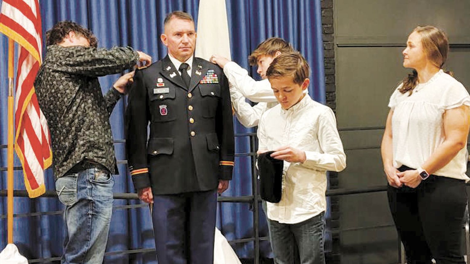 Newly promoted Taylor soldier: A student of leadership