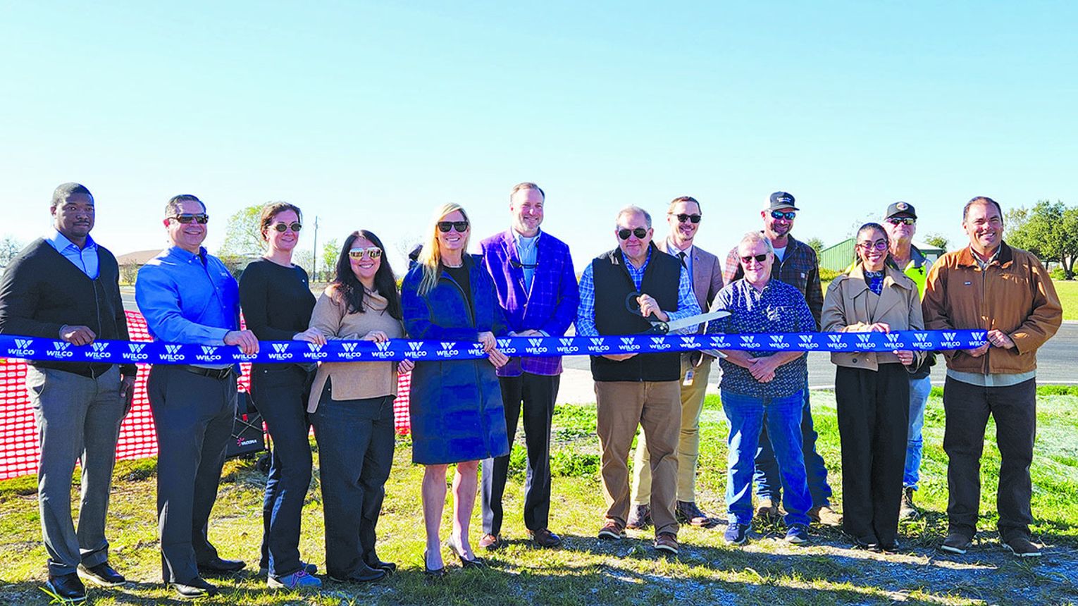 Ribbon cutting marks opening of Granger road project