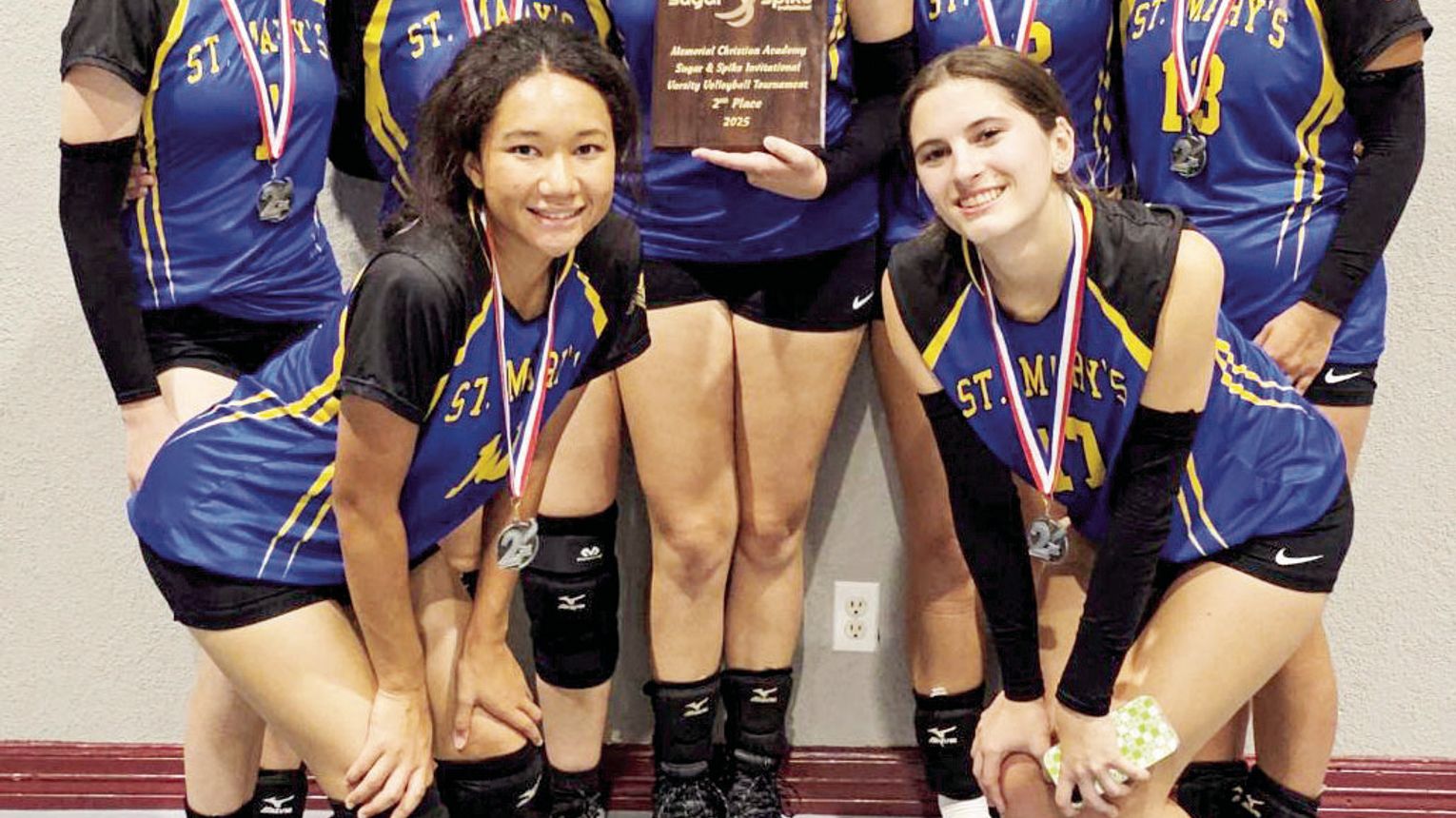 St Mary’s finishes 2nd at Sugar Spike Invitational