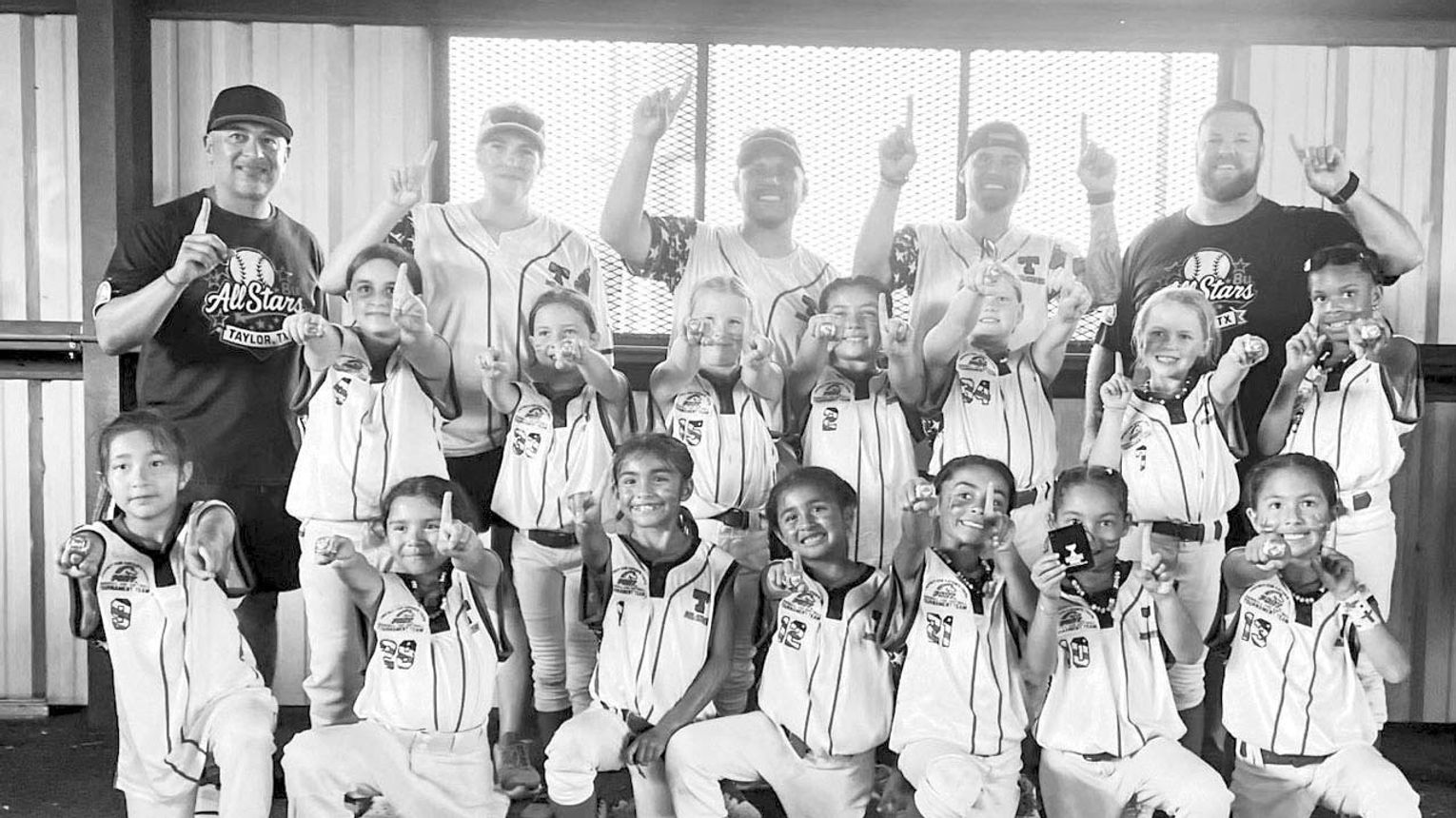 TAYLOR 8U SOFTBALL WINS GOLD