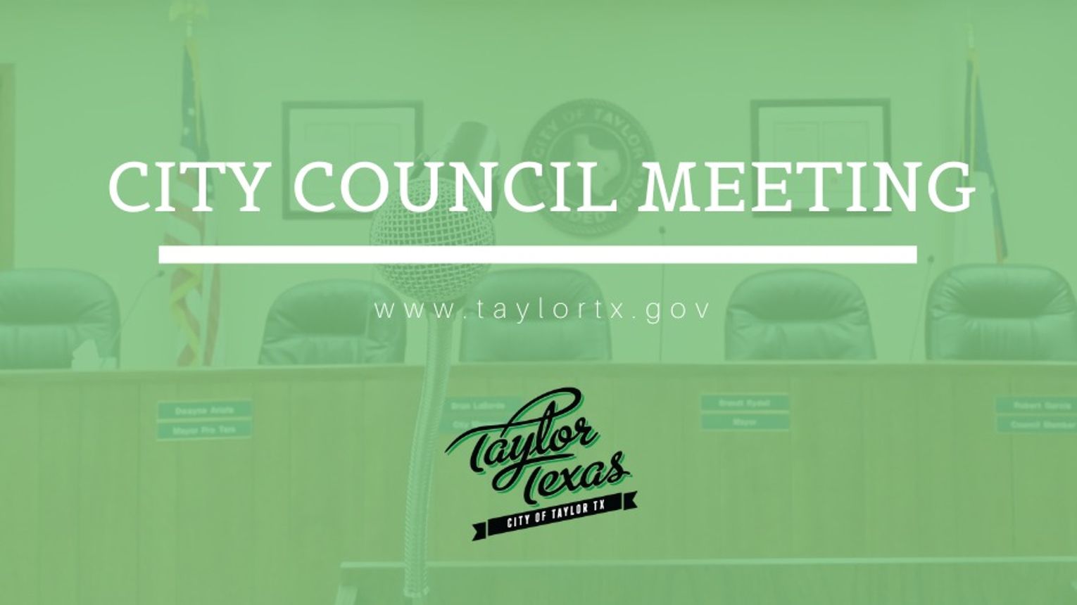 TAYLOR CITY COUNCIL