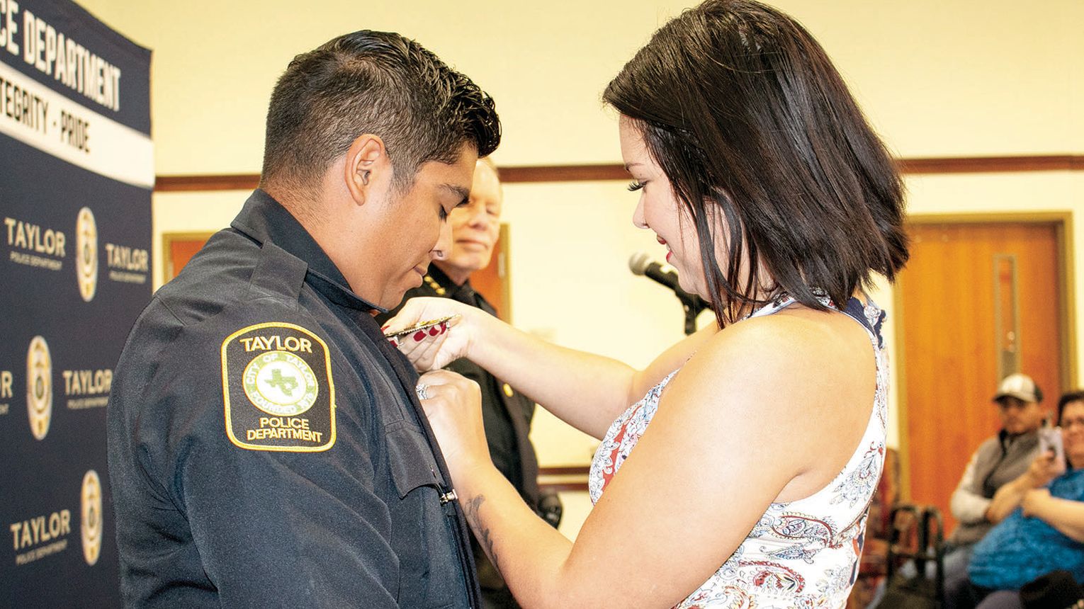 Taylor Police Department welcomes peace officer