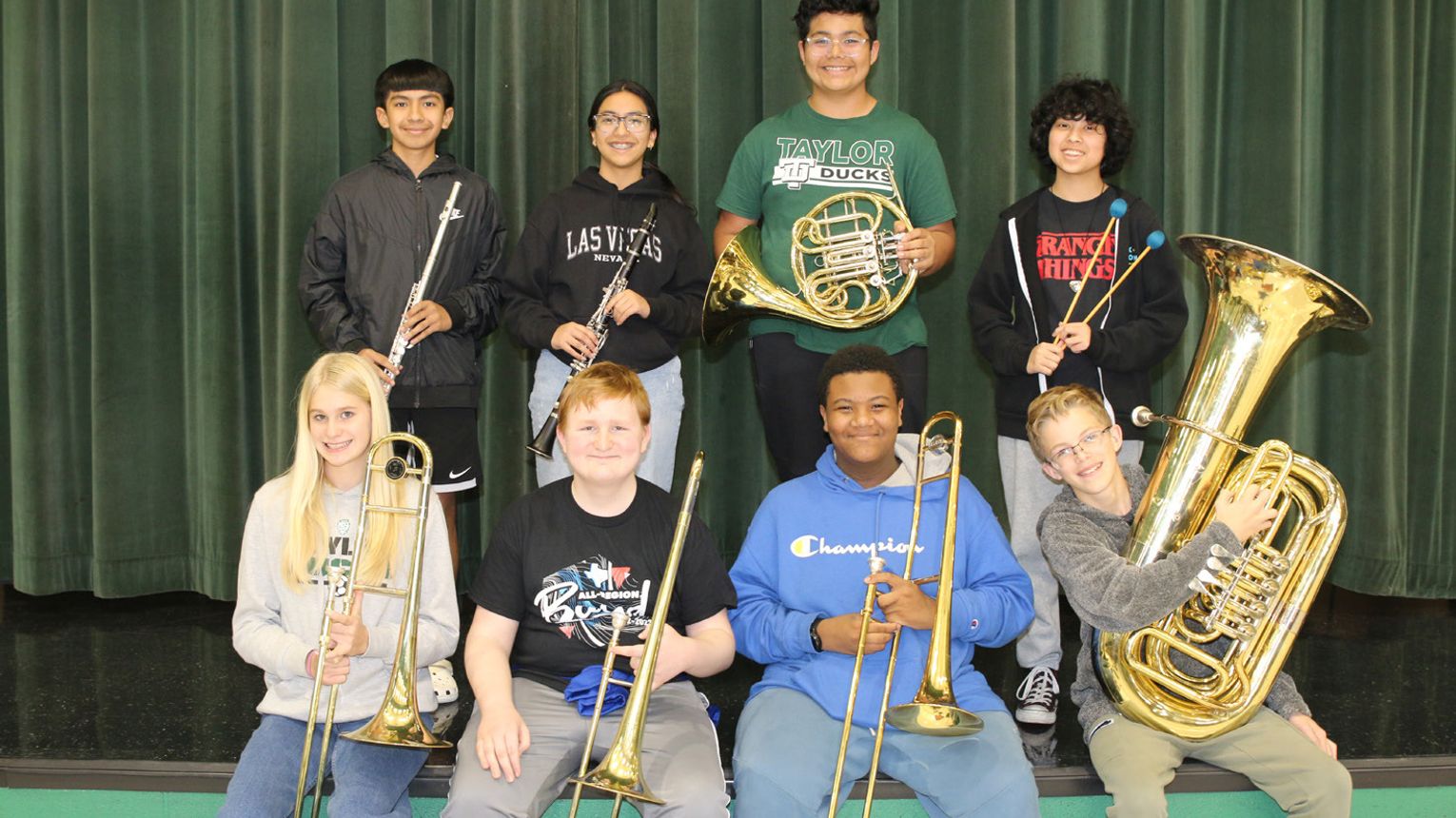 TMS band students advance