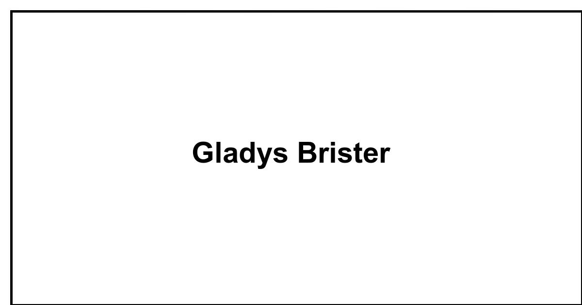 Obituary: Gladys Brister